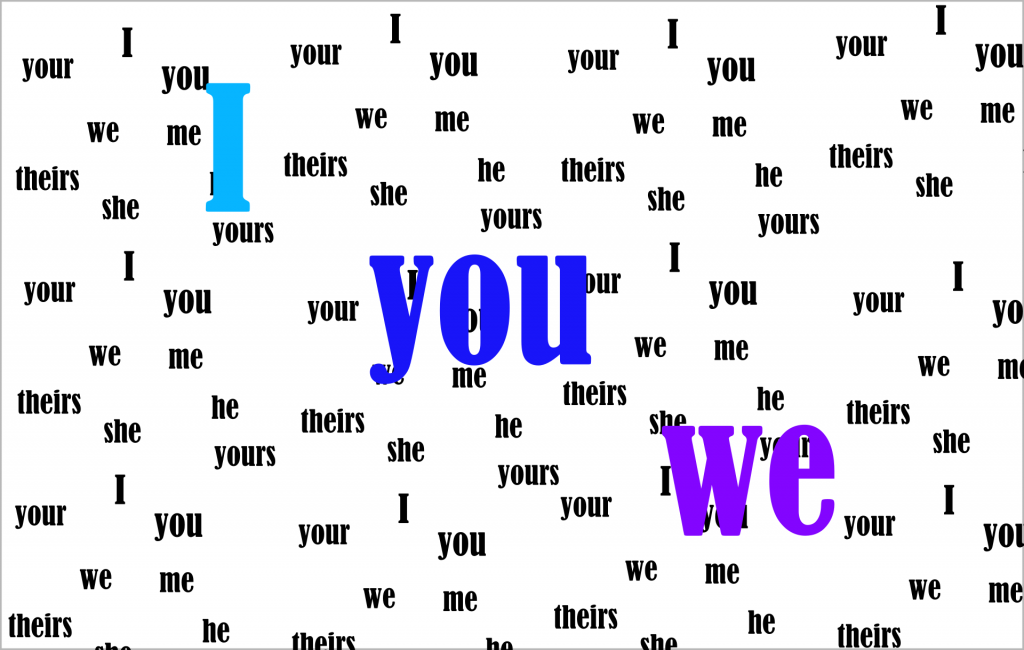 Should writers avoid using personal language?